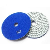 China Resin Bond Diamond Concrete Polishing Pads 100mm 3 Inch 4 Inch for sale