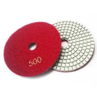 China Resin Bond Diamond Concrete Polishing Pads 100mm 3 Inch 4 Inch for sale
