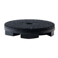 China Black 6 Inch 220mm Concrete Diamond Grinding Disc For Polishing Metal for sale