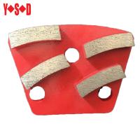 China Grit 6 - Grit 400 Concrete Polishing Tools Soft Bond With Double Oval Segments for sale