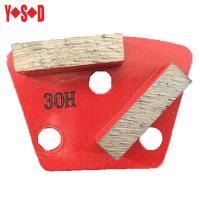 China Grit 6 - Grit 400 Concrete Polishing Tools Soft Bond With Double Oval Segments for sale