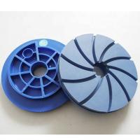 China 5 Inch 6 Inch Diamond Polishing Pads / 125mm Snail Lock Polishing Pads for sale