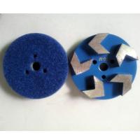 China 100mm 125mm Concrete Grinding Disc / Disk  Grit 180 With Arrow Shaped Cutter Head for sale