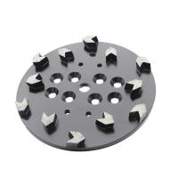 China Grit ​6 Concrete Grinding Disc Hard Bond Diamond Metal Grinding Disc OEM Available for sale