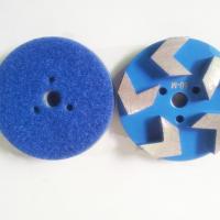 China 3mm Concrete Grinding Disc Circle Shape Soft Bond For Floor Grinder for sale