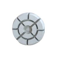 China Diamond Flexible Resin Floor Polishing Pads 5mm 3 Inch For Grinding Concrete for sale