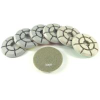 China Fine Grain Marble Transitional Diamond Toolings Milky White 200 Grit for sale