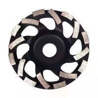 China Segmented Sector Shaped Turbo Diamond Abrasive Wheel Tungsten Carbide Material for sale