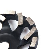 China Segmented Sector Shaped Turbo Diamond Abrasive Wheel Tungsten Carbide Material for sale