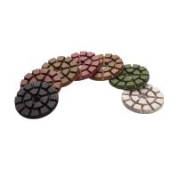 China 2.2mm 200 Grit Diamond Wet Polishing Pad / Natural Stone Floor Polishing Pads for sale