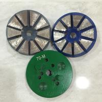 China 7.5mm Height Segment Metal Bond Tooling Diamond Floor Grinding Disc 3 Inch for sale