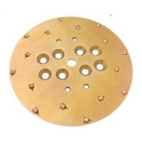 China Circular PCD Grinding Disc Epoxy Polished For Marble Floor Cleaning Scraper for sale