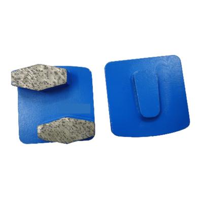 China 150# Diamond Concrete Grinding Plate 2 Segment OEM ODM Available for sale