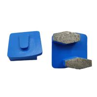 China 150# Diamond Concrete Grinding Plate 2 Segment OEM ODM Available for sale