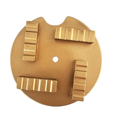 China Golden 140mm Diamond Grinding Disc For Granite / Marble for sale