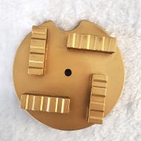 China Golden 140mm Diamond Grinding Disc For Granite / Marble for sale