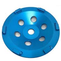 China Deburring PCD Grinding Wheel 125mm Cup Shaped Vitrification Viscosity for sale