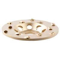 China Cup Shaped PCD Grinding Disc Grit 70 Grit 80 Epoxy Polished for sale