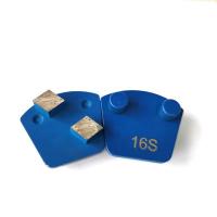 China 10mm Concrete Diamond Tools 80# Concrete Grinding Shoes For Werkmaster Machine for sale