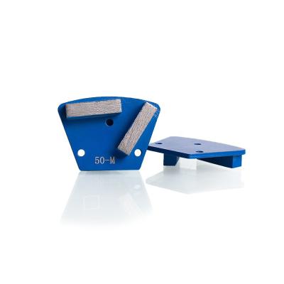 China 6 Grit - 400 Grit Concrete Grinding Disc Trapezoidal Cutter Head OEM Available for sale