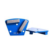 China 6 Grit - 400 Grit Concrete Grinding Disc Trapezoidal Cutter Head OEM Available for sale
