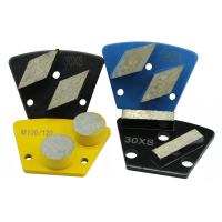 China 6 Grit - 400 Grit Concrete Grinding Disc Trapezoidal Cutter Head OEM Available for sale