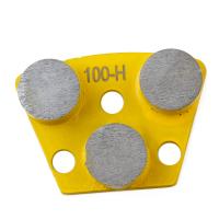 China 120 Grit Metal Bond Tooling Diamond Disc Concrete Floor Grinding Pads Wear Resistance for sale
