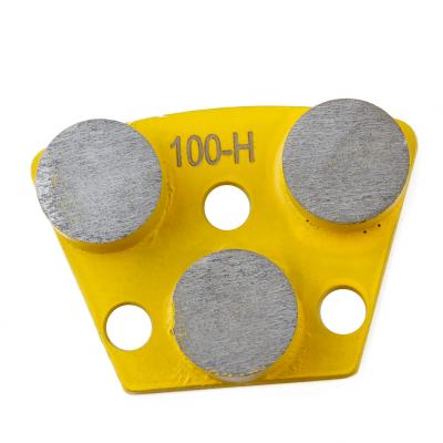 China 120 Grit Metal Bond Tooling Diamond Disc Concrete Floor Grinding Pads Wear Resistance for sale