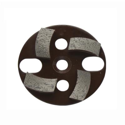 China 240 Grit Diamond Metal Grinding Disc 100mm With Hexagonal Cutter Head for sale