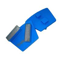 China Durable Blue Concrete Grinding Block , Polished Concrete Abrasive Diamond Tool for sale