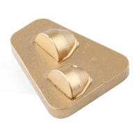 China Bar Segments Epoxy Floor Tools Hard Bond Soft Bond Golden PCD Grinding Disc for sale