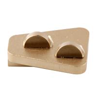 China Bar Segments Epoxy Floor Tools Hard Bond Soft Bond Golden PCD Grinding Disc for sale