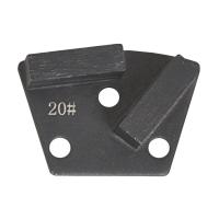 China Golden Concrete Grinding Tools 3 Step Trapezoidal Diamond Floor Tool for sale