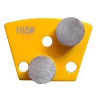 China Golden Concrete Grinding Tools 3 Step Trapezoidal Diamond Floor Tool for sale