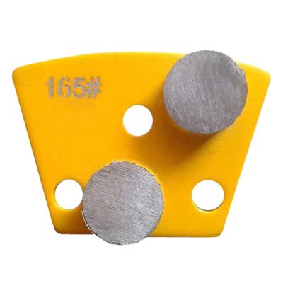 China Golden Concrete Grinding Tools 3 Step Trapezoidal Diamond Floor Tool for sale