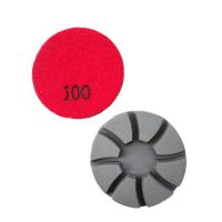 China Ceramic Bond Concrete Floor Polishing Tools 3 Inch 76mm Diameter for sale