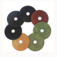 China Flexible Diamond Polishing Disc 4 Inch Resin Floor Buffing Pads for sale
