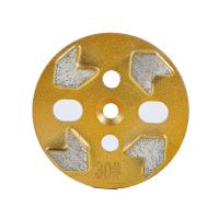 China 75-175mm Concrete Polishing Pads 2.1mm Floor Grinding Plate Arrow Segment for sale