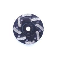 China 75-175mm Concrete Polishing Pads 2.1mm Floor Grinding Plate Arrow Segment for sale