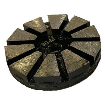 China OEM 10mm Diamond Floor Grinding Disc / Wet Dry Diamond Polishing Pads for sale