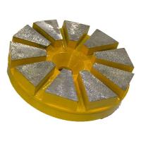 China OEM 10mm Diamond Floor Grinding Disc / Wet Dry Diamond Polishing Pads for sale