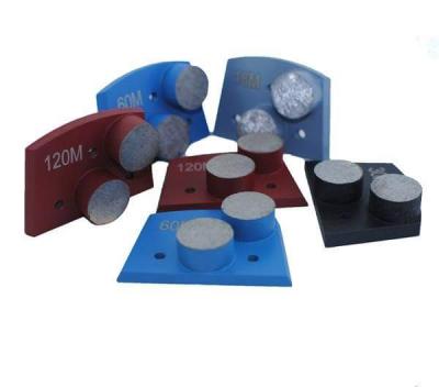China Lavina Trapezoid Diamond Grinding Plate Sintered Process 65mn Steel Material for sale
