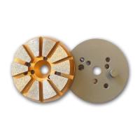 China 80mm 125mm Stone Grinding Disc , Diamond Concrete Floor Polishing Pads for sale