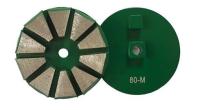 China 80mm 125mm Stone Grinding Disc , Diamond Concrete Floor Polishing Pads for sale