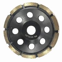 China Cup Shaped 125mm Concrete Diamond Grinding Cup Wheel Metal Bond for sale