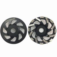China Turbo Double Row Diamond Cup Wheels 4 Inch 105mm Medium Bond for sale