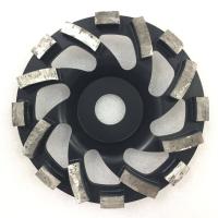 China Turbo Double Row Diamond Cup Wheels 4 Inch 105mm Medium Bond for sale