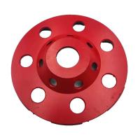 China 7 Inch Diamond Cup Grinding Wheel 14 Segment For Concrete Diamond Grinder for sale