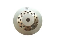 China Round PCD Grinding Wheel 12 Seg 1/4 7 Diamond Cup Grinding Wheel for sale