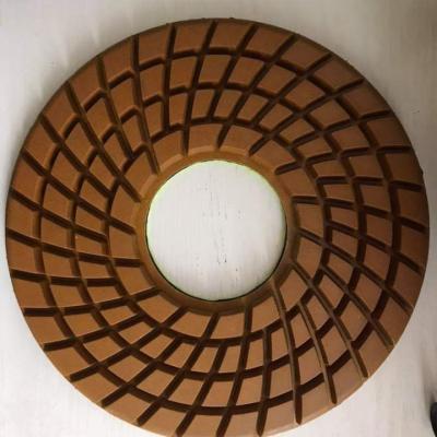 China 3 Inch Resin Floor Polishing Pads 7mm For Granite Floor ISO9001 Certified for sale